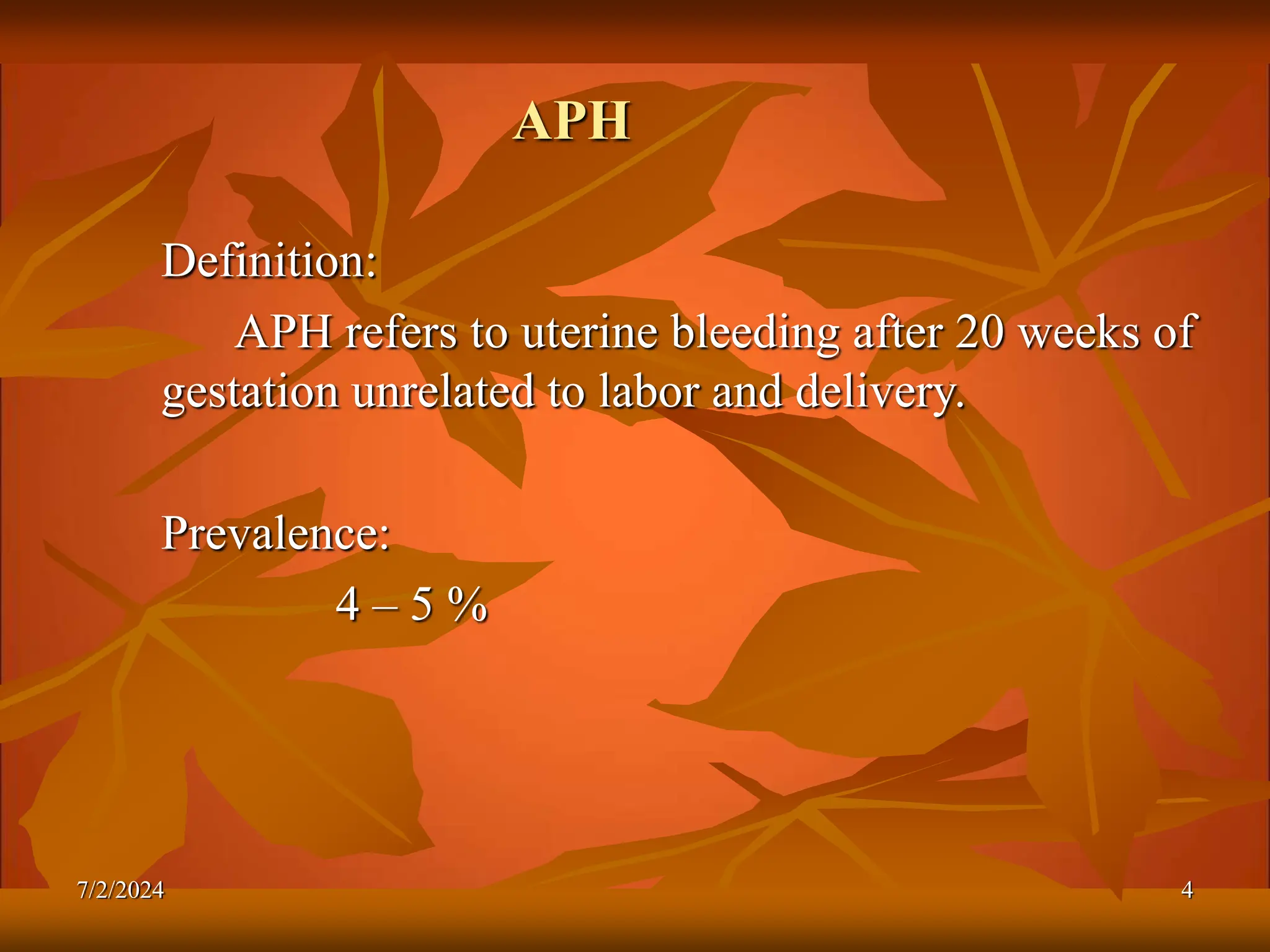 Antepartum Hemorrhage .ppt 0002415263673 | PPT