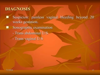 Antepartum Hemorrhage .ppt 0002415263673 | PPT