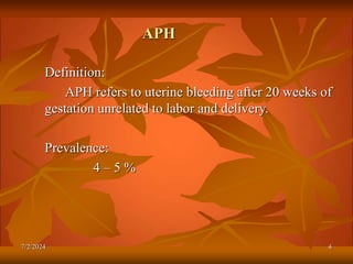 Antepartum Hemorrhage .ppt 0002415263673 | PPT