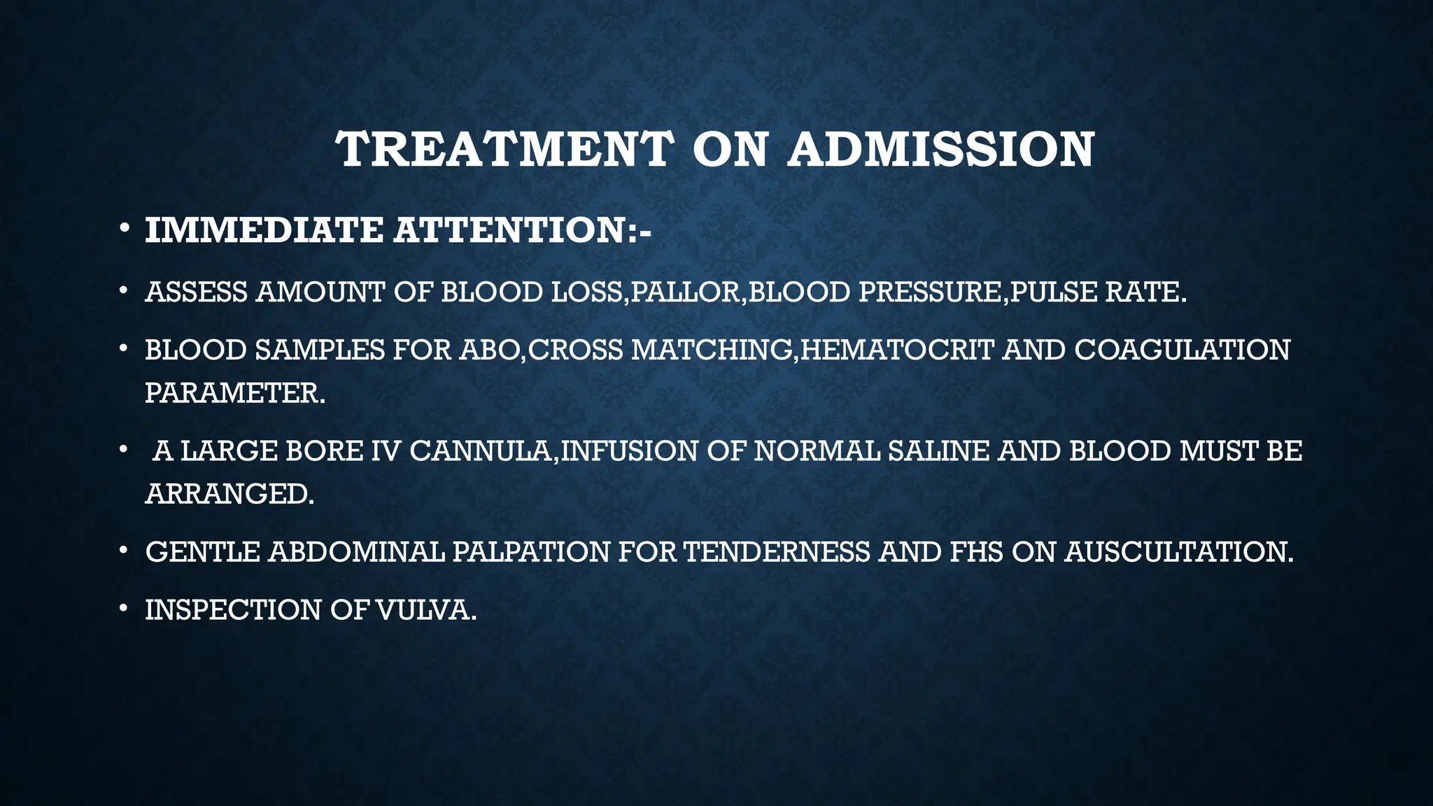 Antepartum haemorrhage - an emergency in Obstetrics | PPTX
