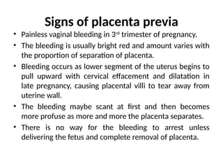 APH.pptx.ANTEPARTUM HEMORRHAGE,PLACENTA PREVIA & ABRUPTIO PLACENTA ...
