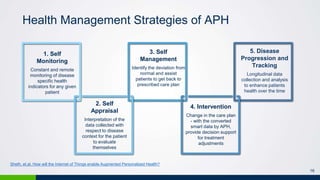 Augmented Personalized Health: using AI techniques on semantically ...