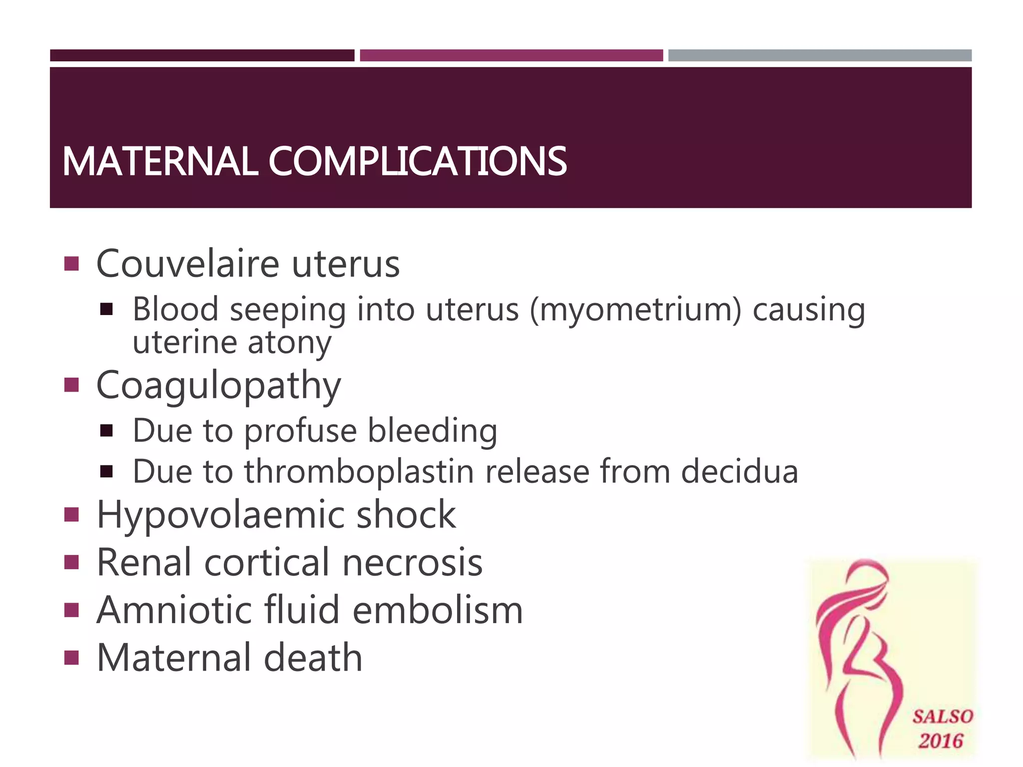 antepartum haemorrhage | PPTX