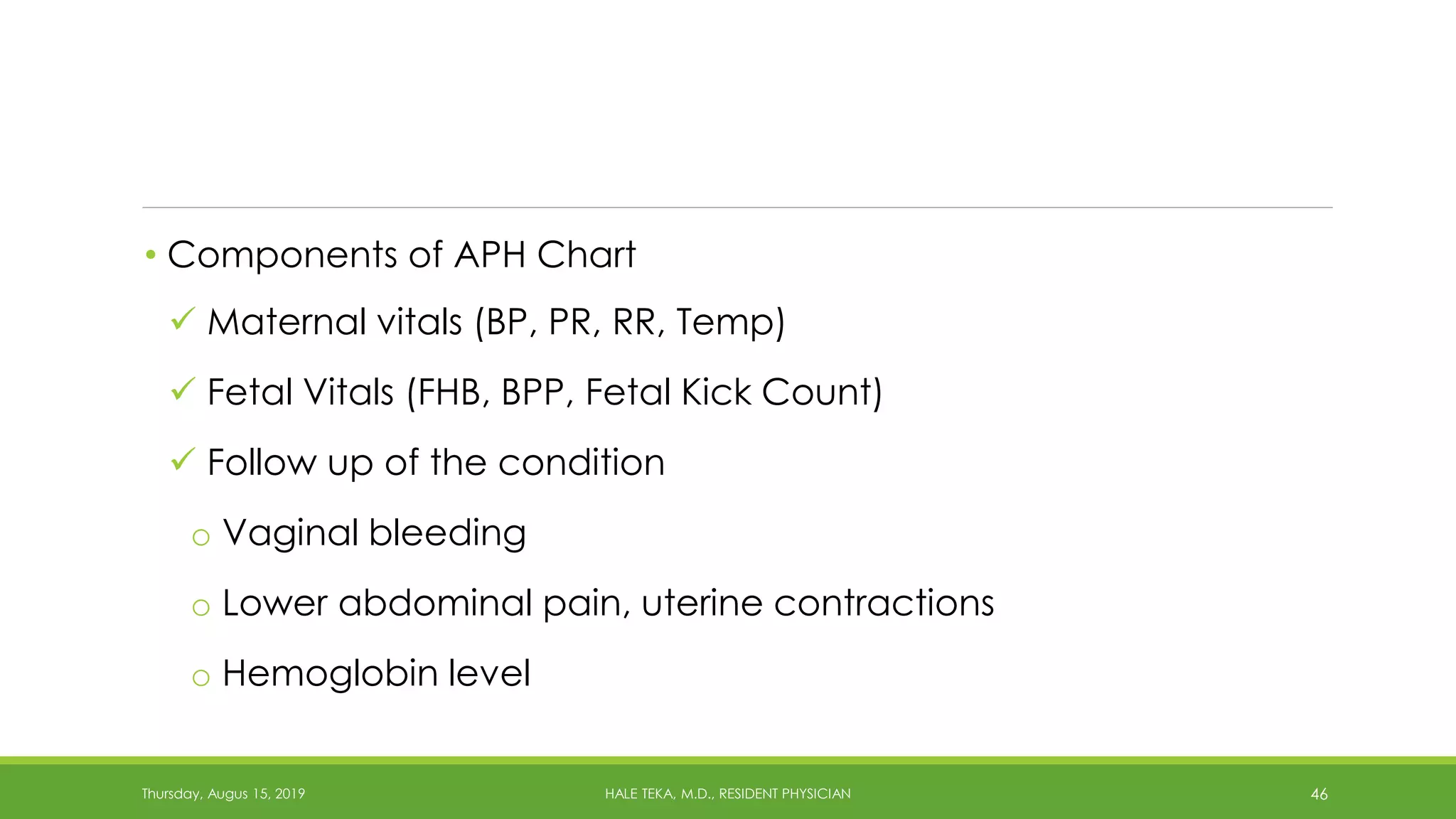 Aph (abruptio placenta + placenta previa) | PDF