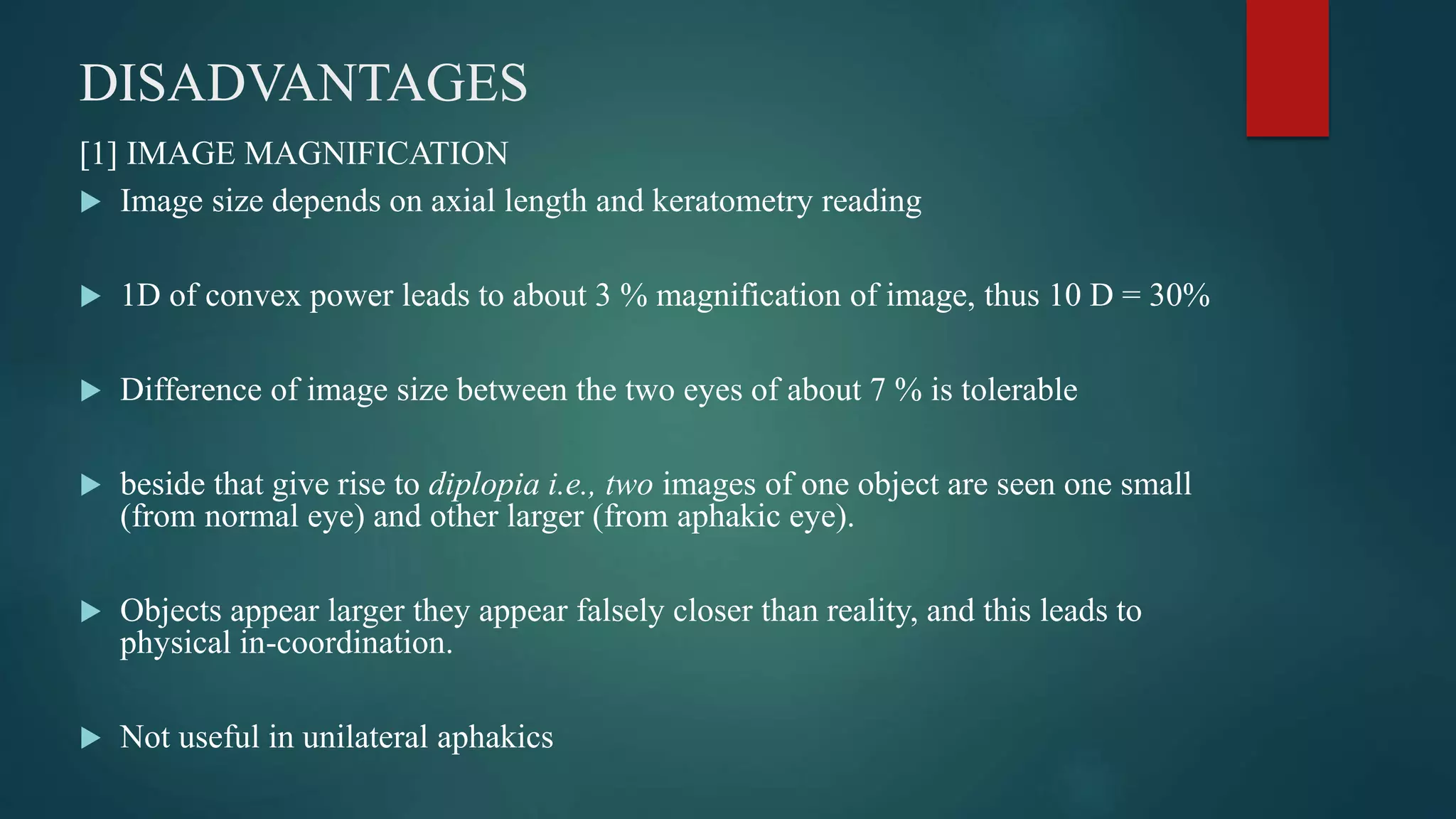 Aphakia and pseudophakia | PPTX