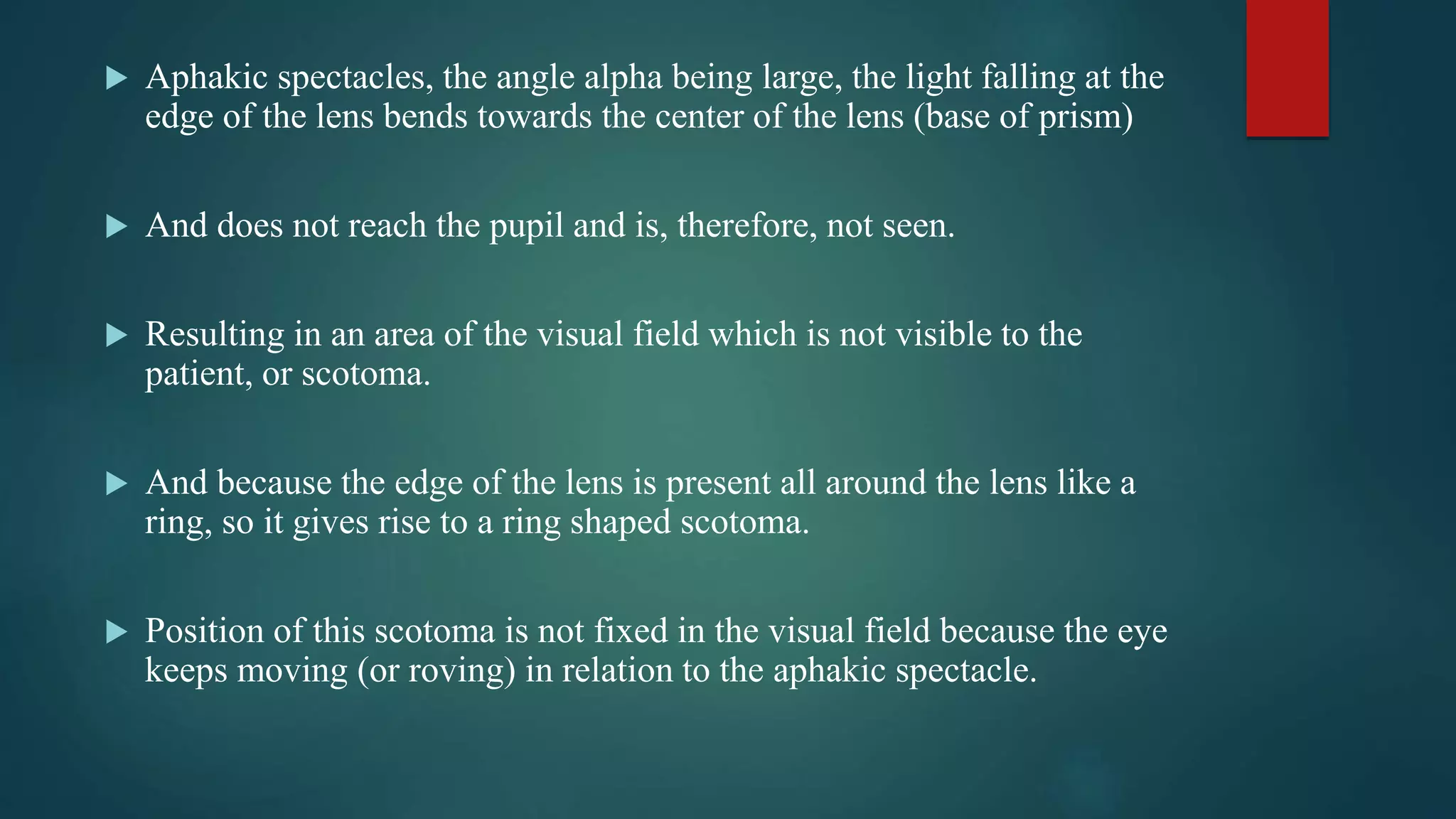 Aphakia and pseudophakia | PPTX