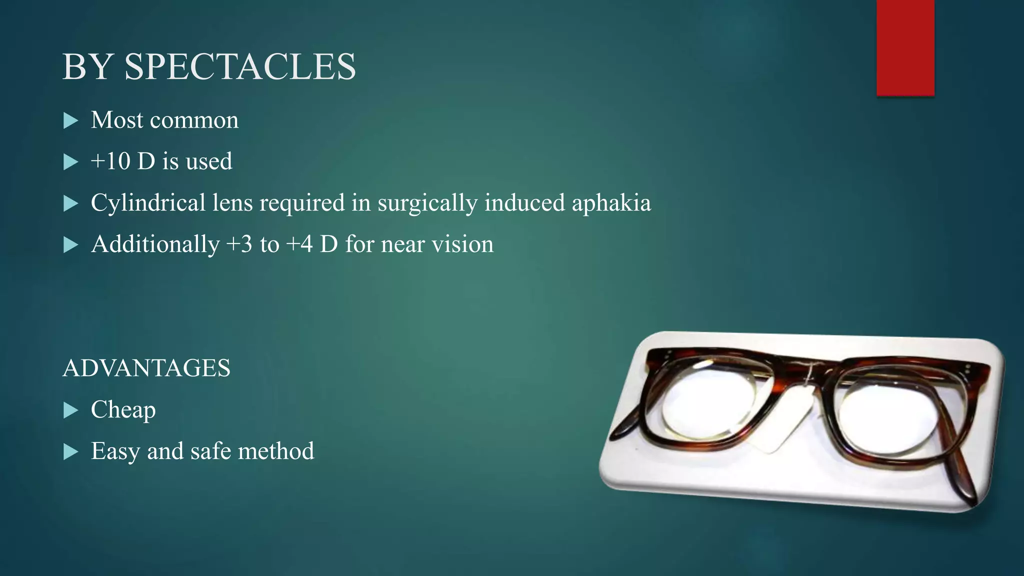 Aphakia and pseudophakia | PPTX