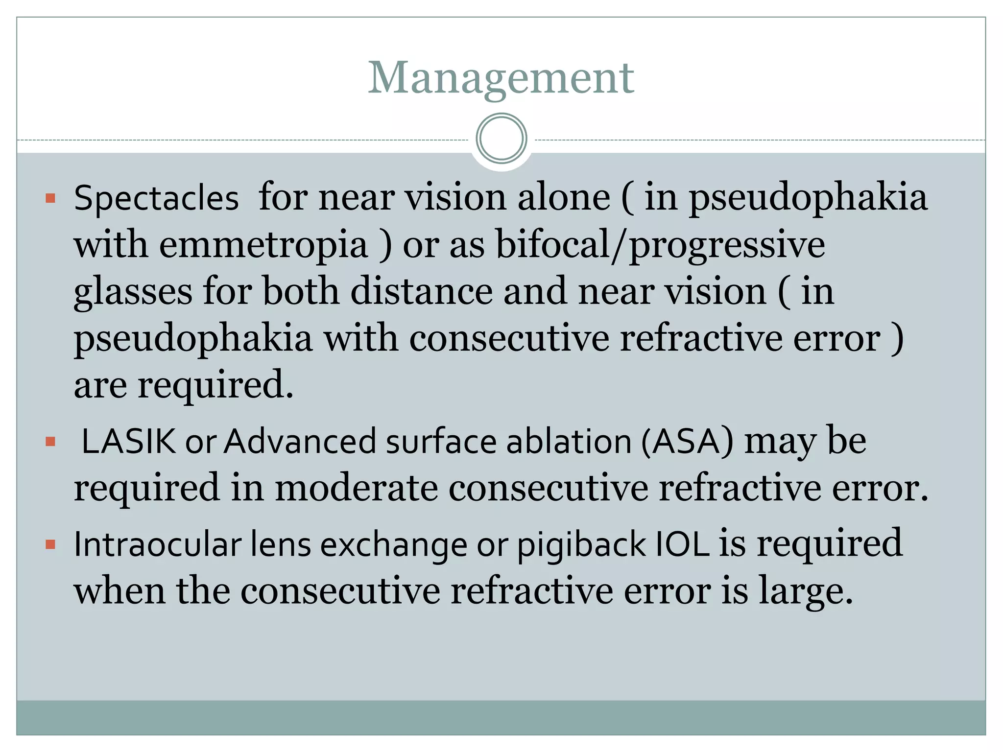 Aphakia and pseudophakia (1) | PPTX
