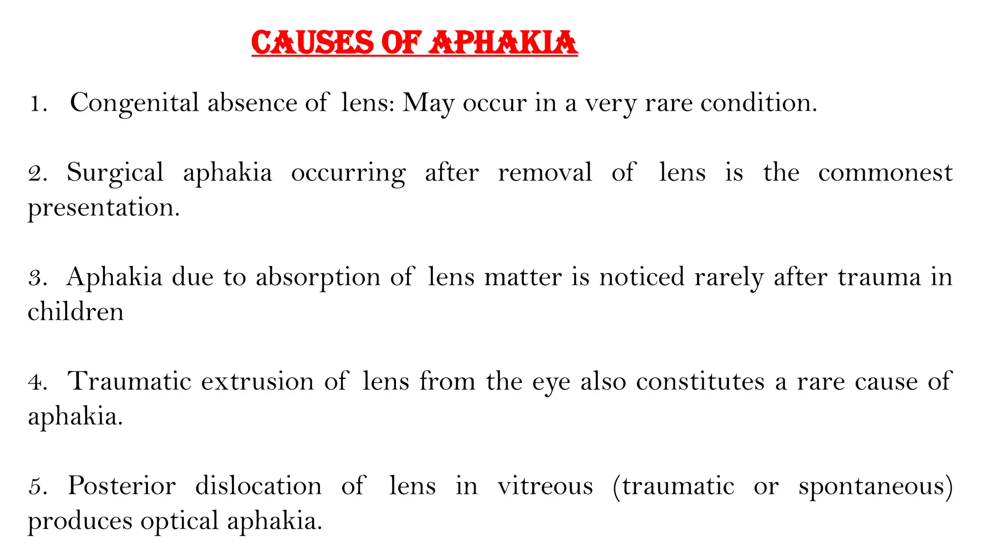 APHAKIA OF EYE PRESENTATION. slideshare. net | PPTX