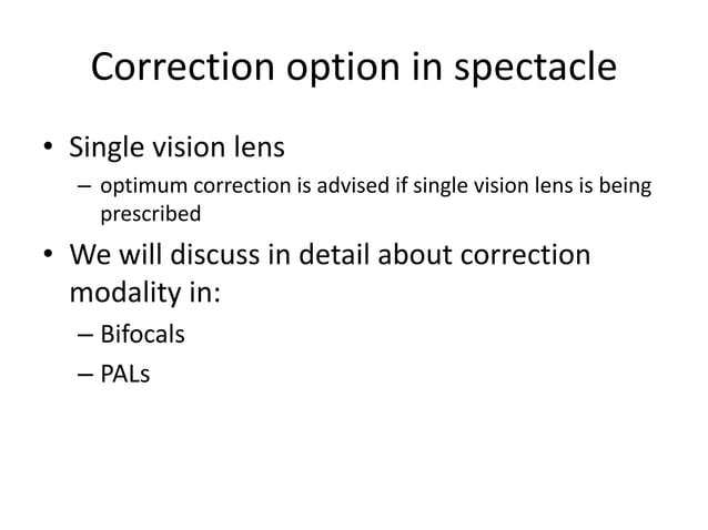 Aphakic spectacle dispensing | PDF | Eye and Vision Conditions ...