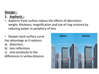 Aphakic spectacle dispensing | PDF