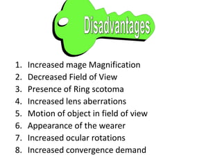 Aphakic spectacle dispensing | PDF