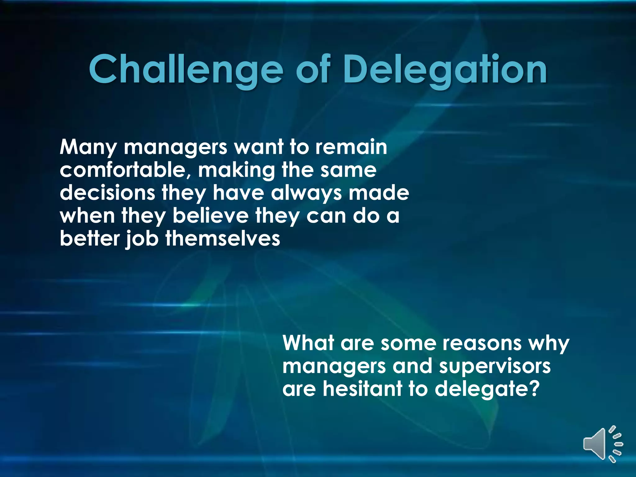 Role of the Supervisor 2015 | PPTX