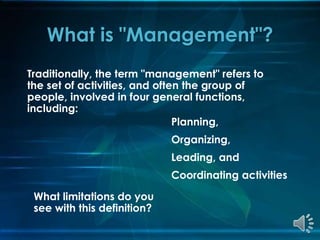 Role of the Supervisor 2015 | PPTX