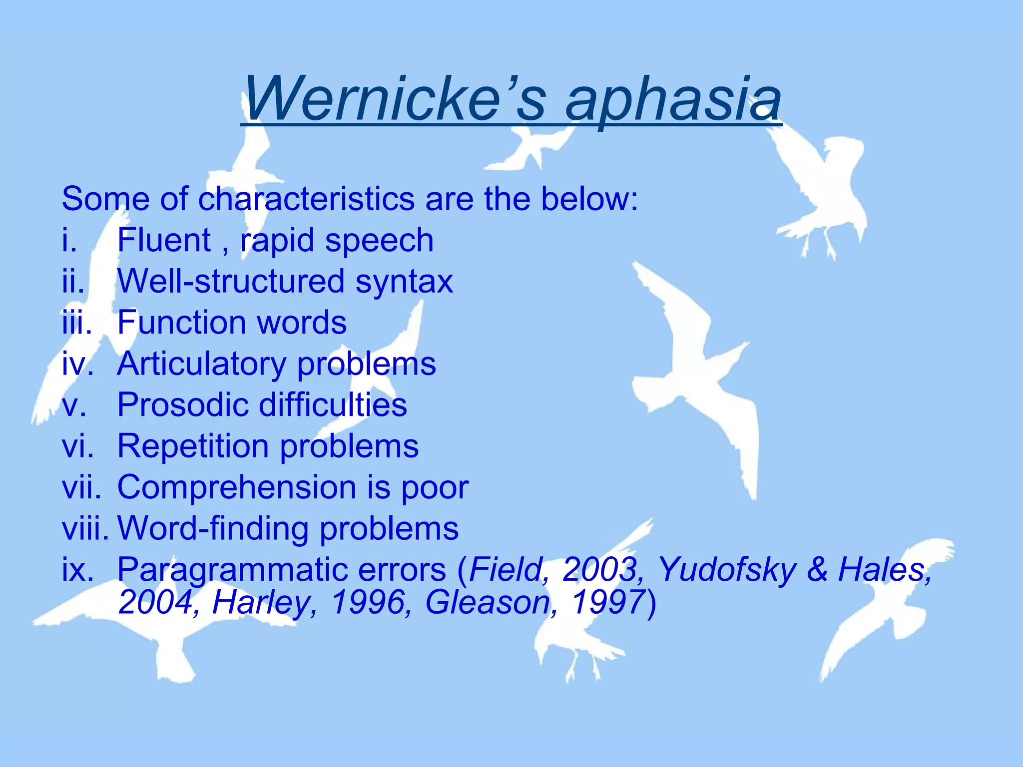 Aphasia | PPT