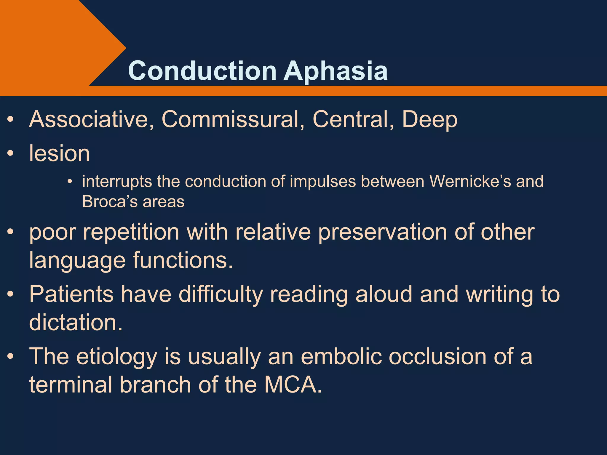 Aphasia | PPTX