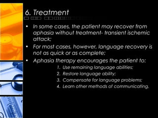 Aphasia | PPT