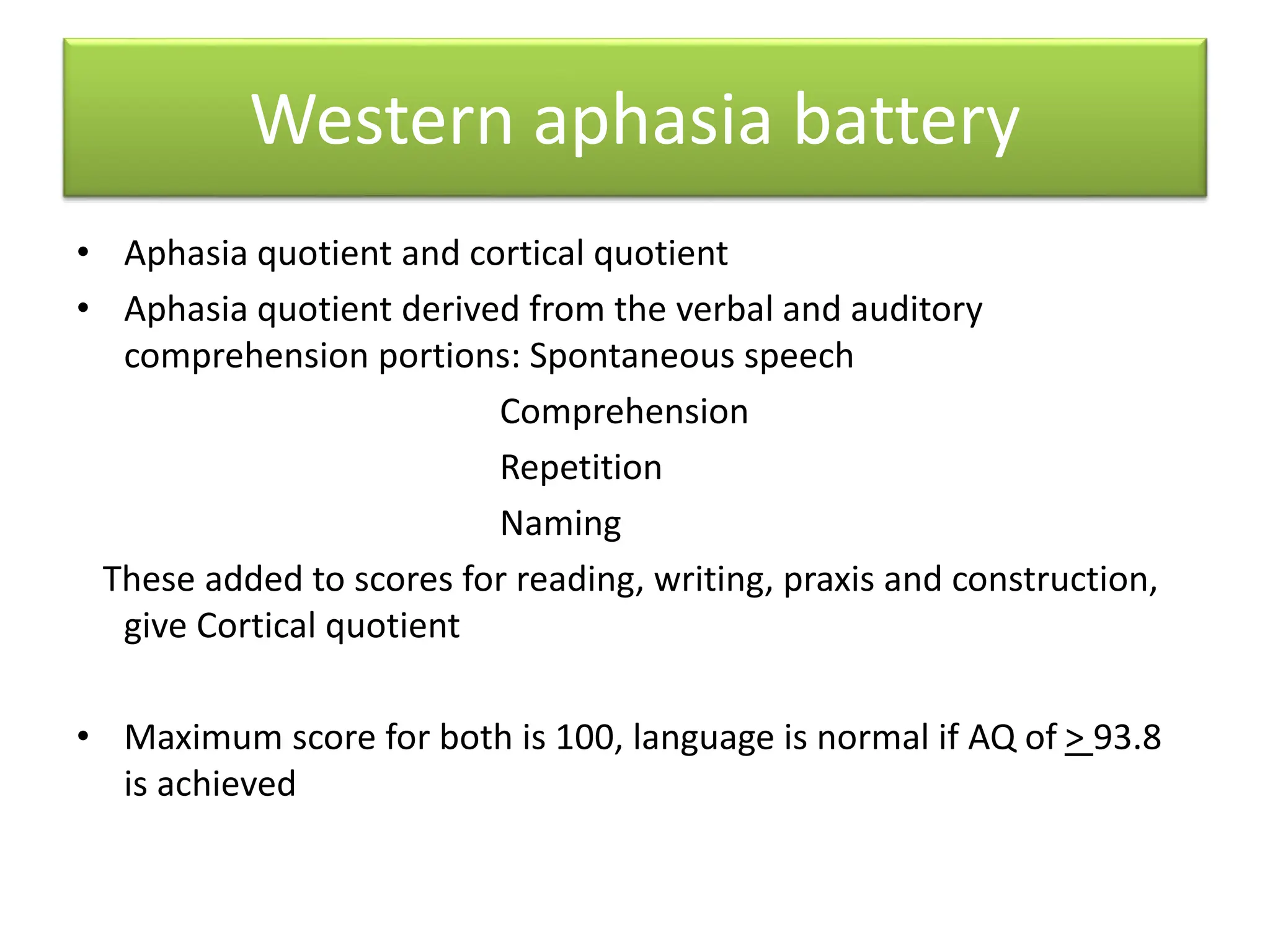 APHASIA and APHASIC SYNDROMES PRESENTATION NEUROLOGY | PPTX