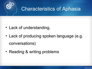 Broca's aphasia- neurolinguistics- kiran nazir | PPT