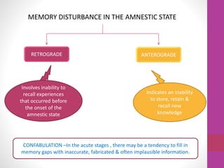 Aphasia & memory loss | PPTX