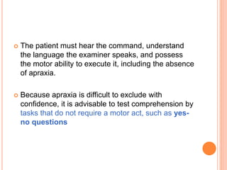 Aphasia and types | PPTX