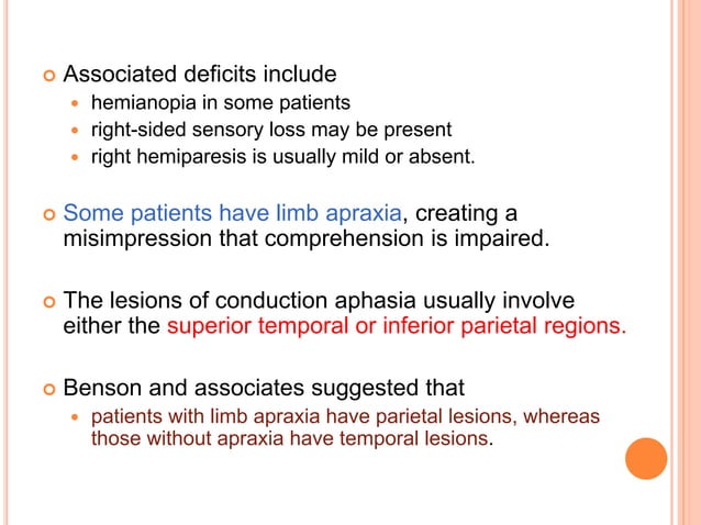 Aphasia and types | PPTX | Brain and Nervous System Disorders ...