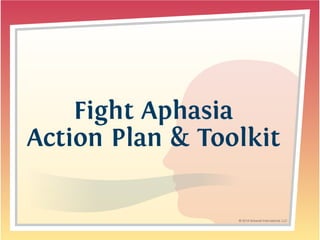 Aphasia Treatment | PPTX