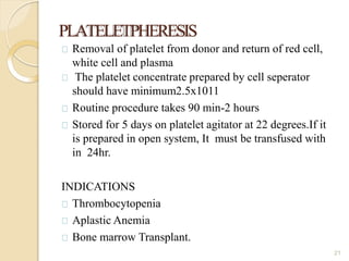 APHERESIS METHODS AND TYPES APERESIS.ppt | Blood Disorders | Diseases ...