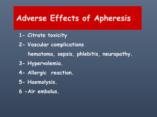 Apherisis | PPTX