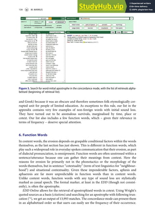 Aphesis And Aphaeresis In Late Modern English Dialects (Based On EDD ...