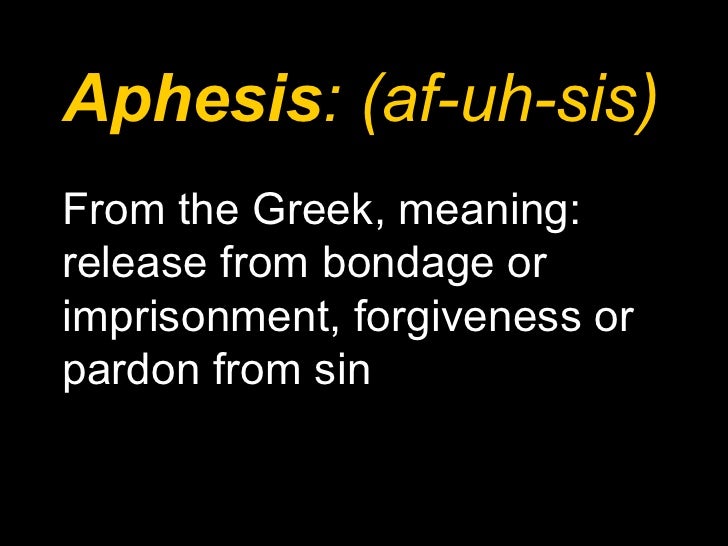 Aphesis Overview 2.29.2012