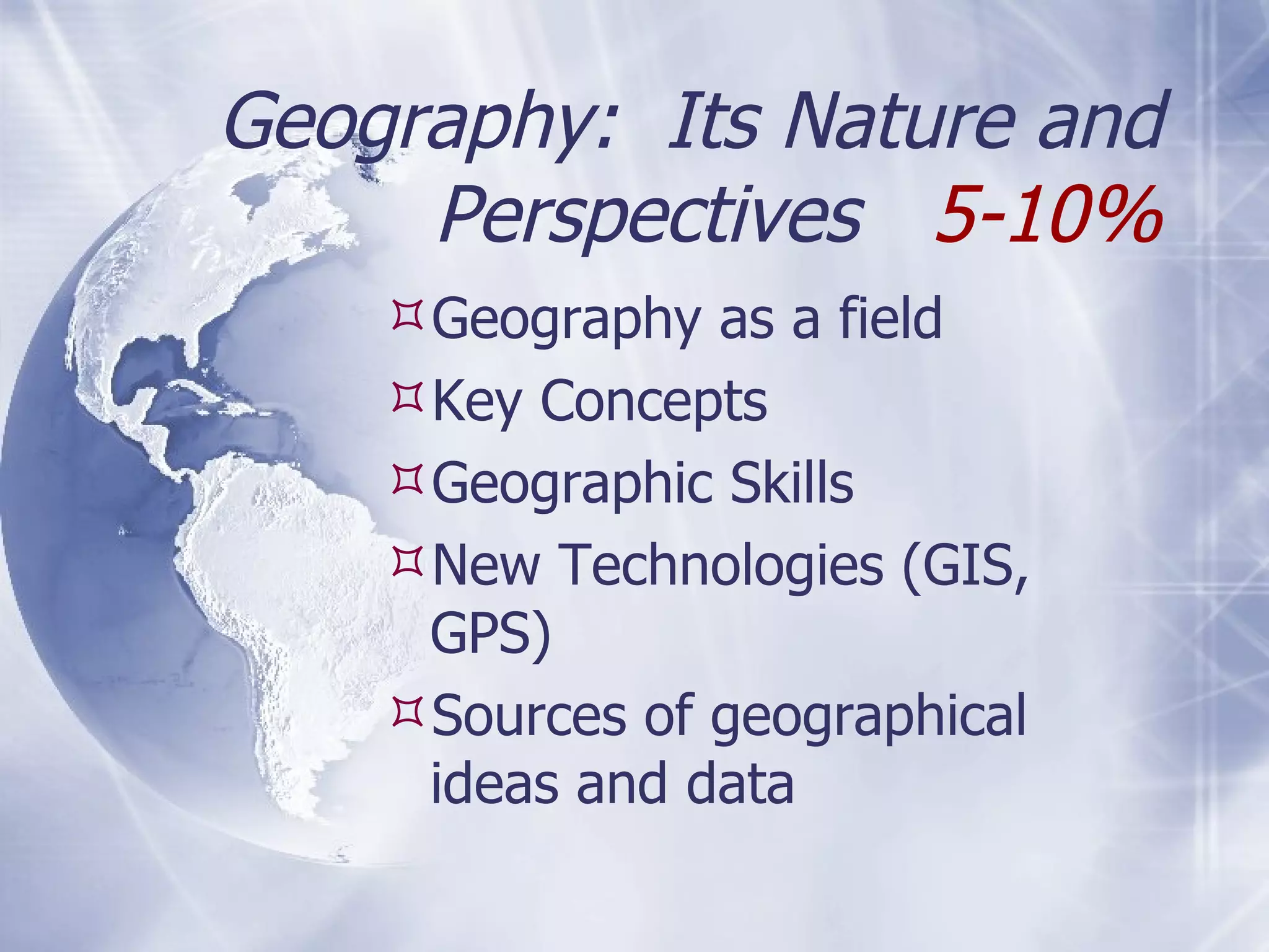 AP Human Geography: AP Exam Outline | PPT