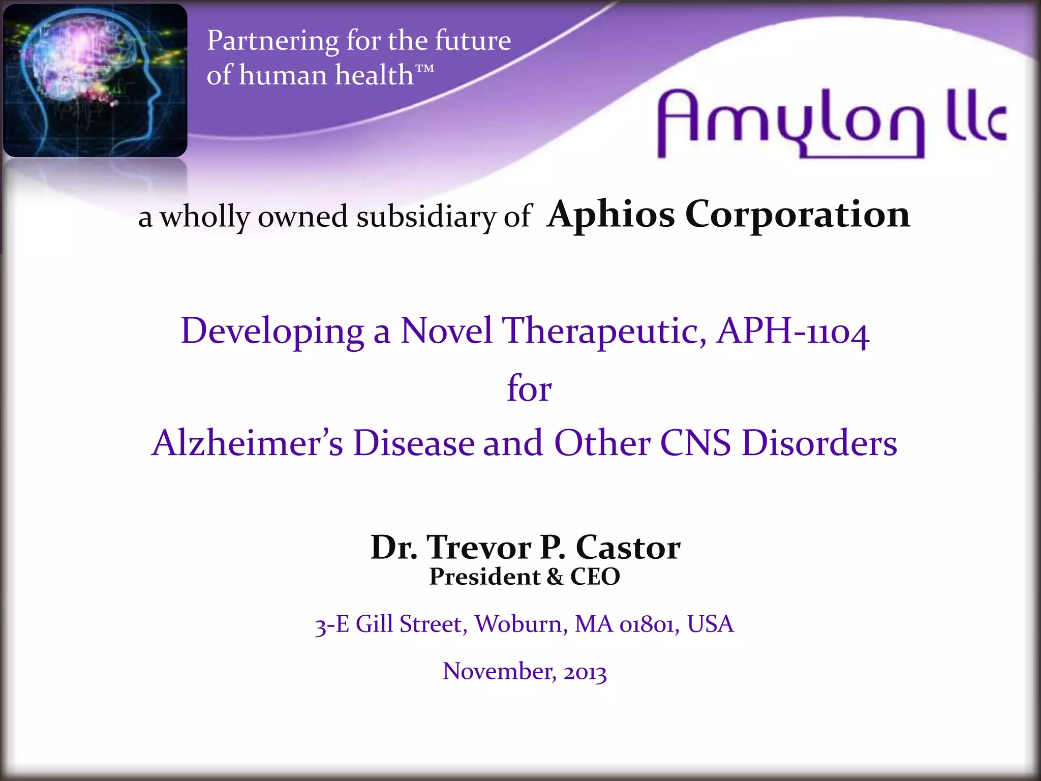 Aphios amylon ncs_presentation_111213 | PPT