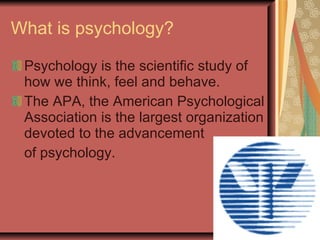 Ap history and types psych ppt | PPT
