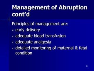 APH lecture.ppt ad it's surgical management | PPT