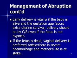 APH lecture.ppt ad it's surgical management | PPT