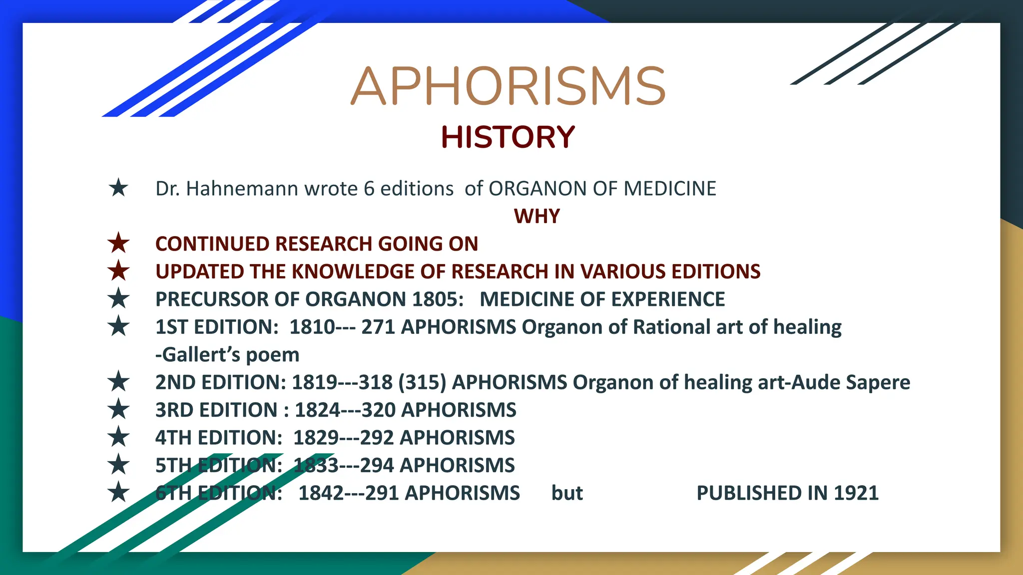 Aphorisms Of Organon of Medicine(Homoeopathy).pdf