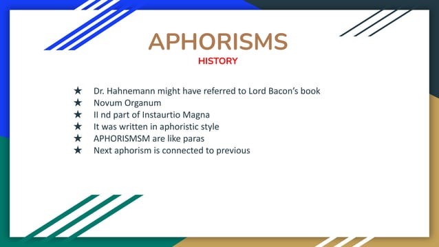 Aphorisms Of Organon of Medicine(Homoeopathy).pdf