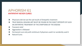 Aphorisms Of Organon of Medicine(Homoeopathy).pdf