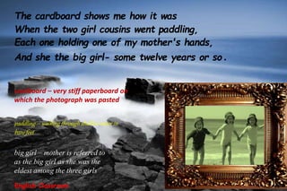 A Photograph explanation with important notes | PPTX