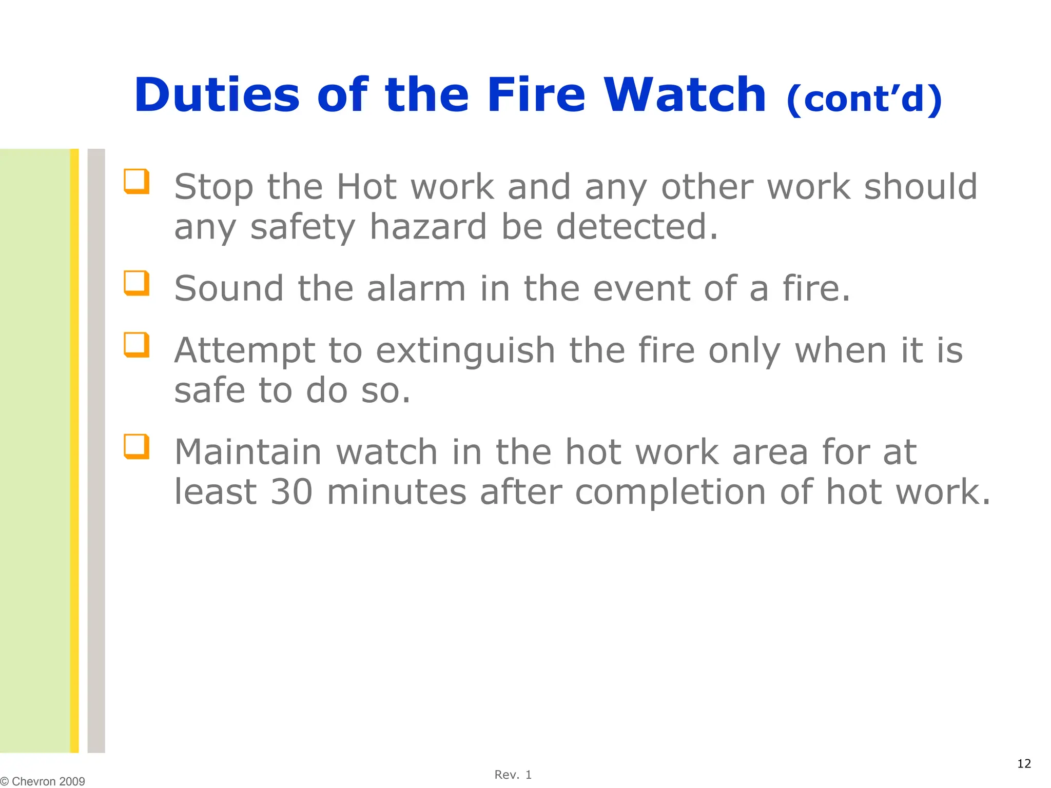 Hot Work safety training. crucial topic for critical activity | PPT
