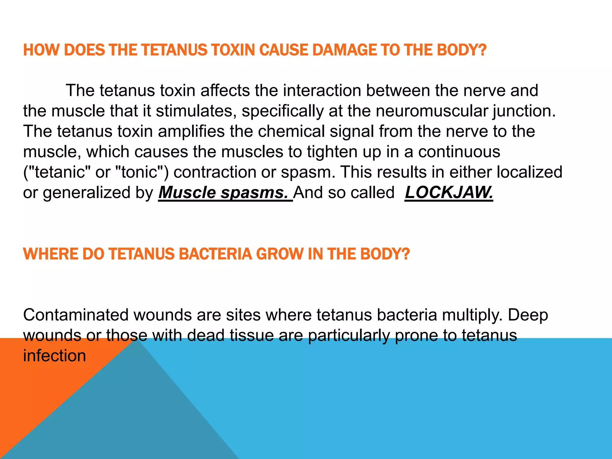 TETANUS AND TRACHOMA | PPTX