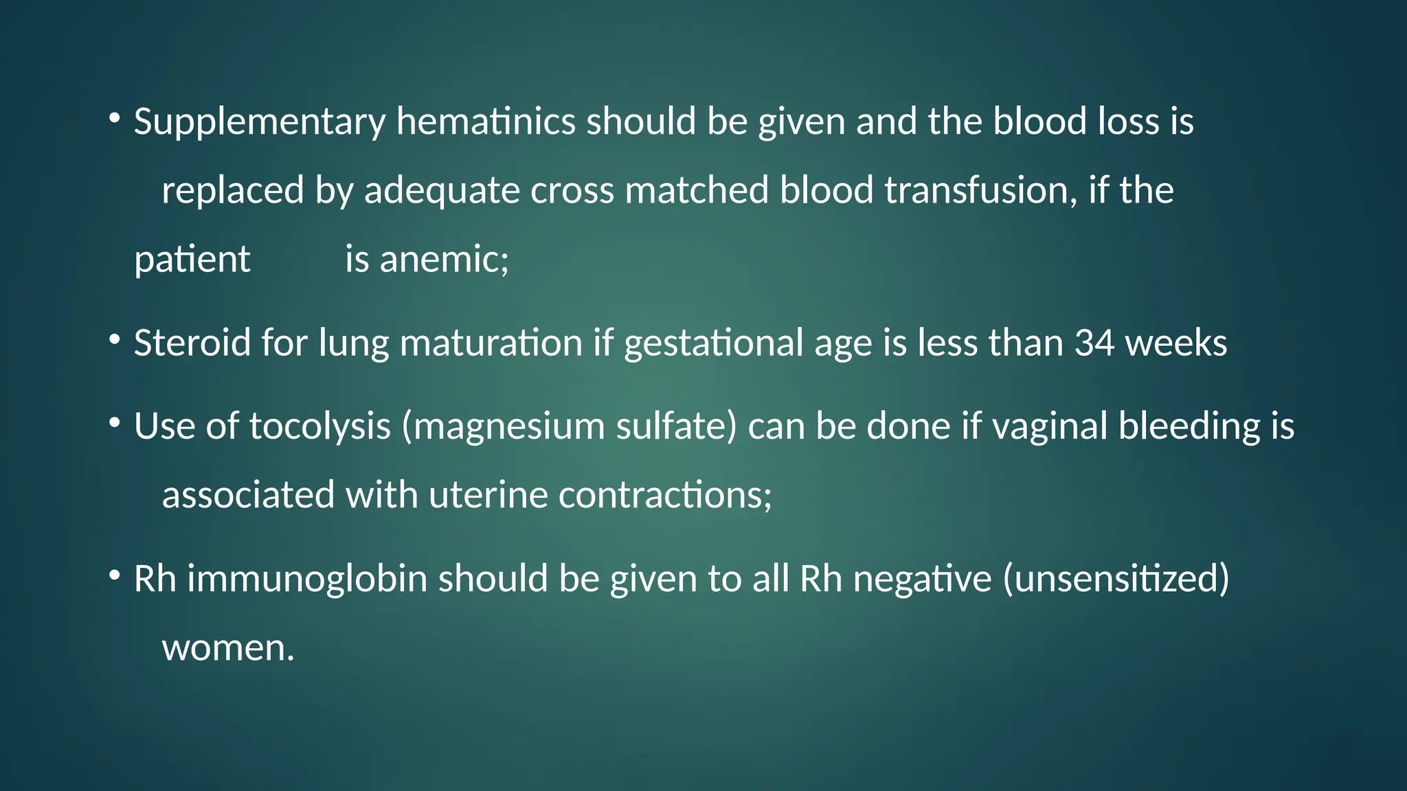Antepartum Haemorrhage Causes and Management | PPTX