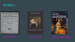 Aphra Behn | PDF