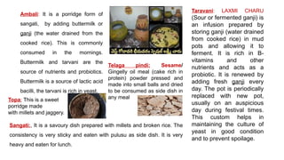 FOODS OF ANDHRA PRADESH- Dr Lakshmi Jagarlamudi , Dr.R.Rekha | PPTX