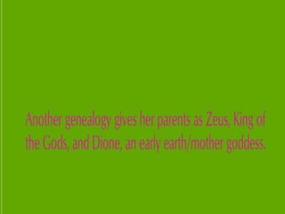 Aphrodite and eros | PPT