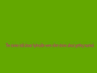 Aphrodite and eros | PPT