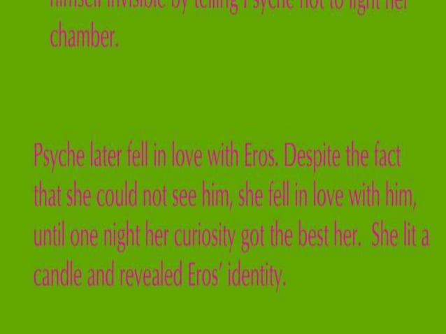 Aphrodite and eros | PPT