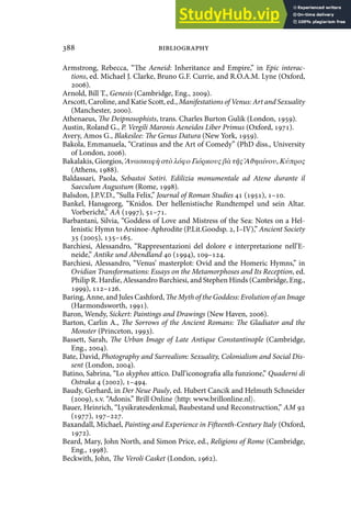Aphrodite The Goddess Of Appearances | PDF