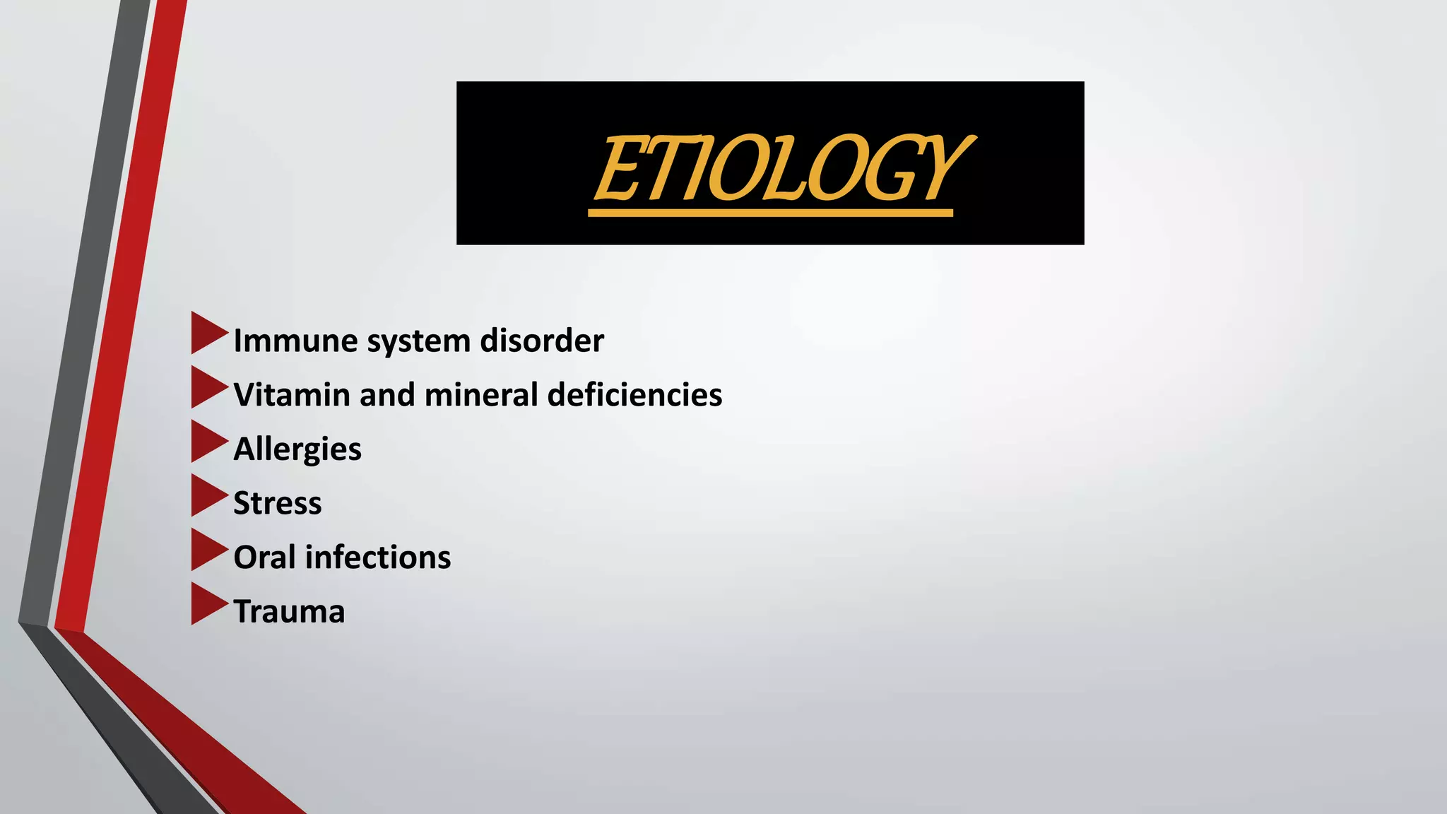 Aphthous ulcer | PPTX